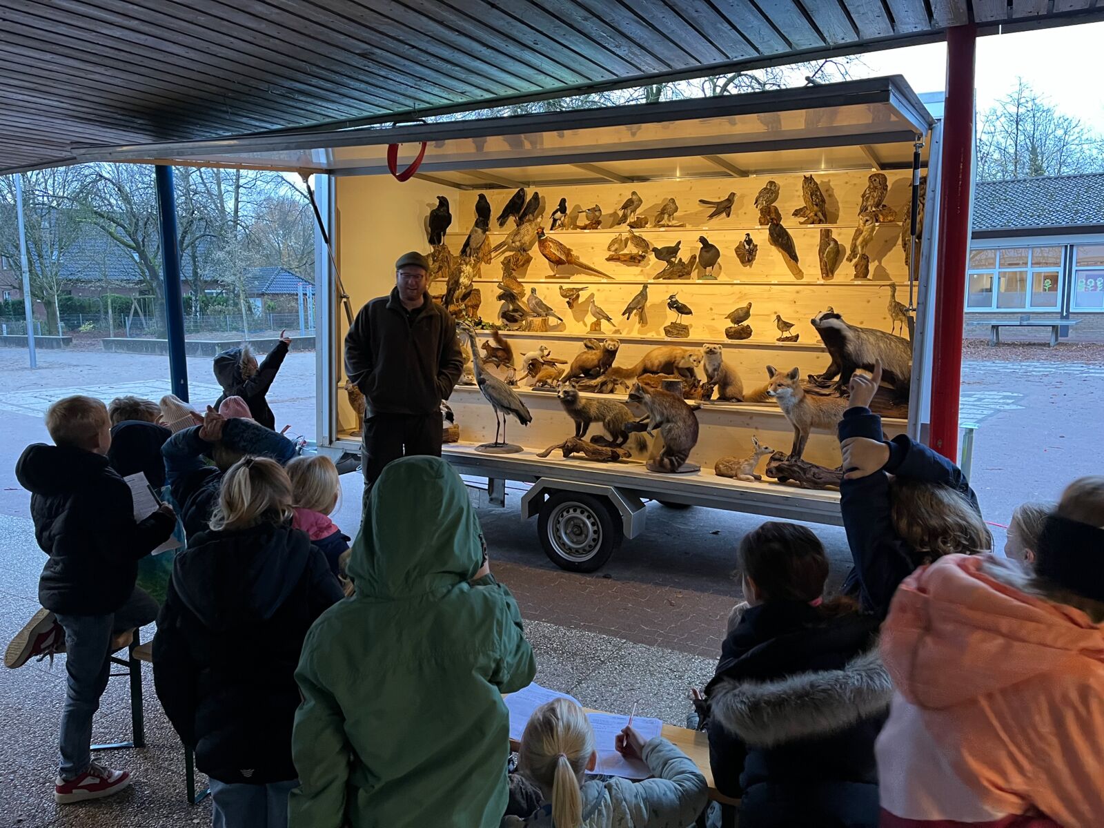 Die "Rollende Waldschule" - Grundschulverbund Liebfrauen